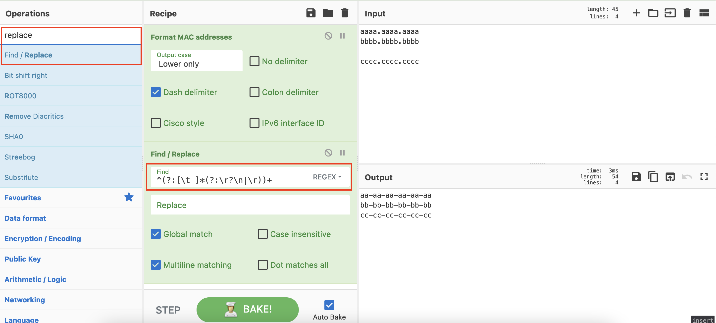 CyberChef How To Remove Empty Lines ITTavern